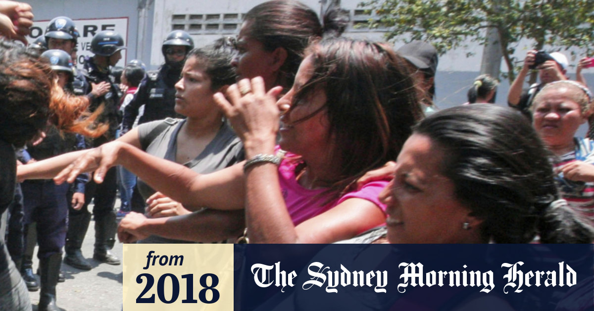 Dozens feared dead after rioting and fire in Venezuelan police station