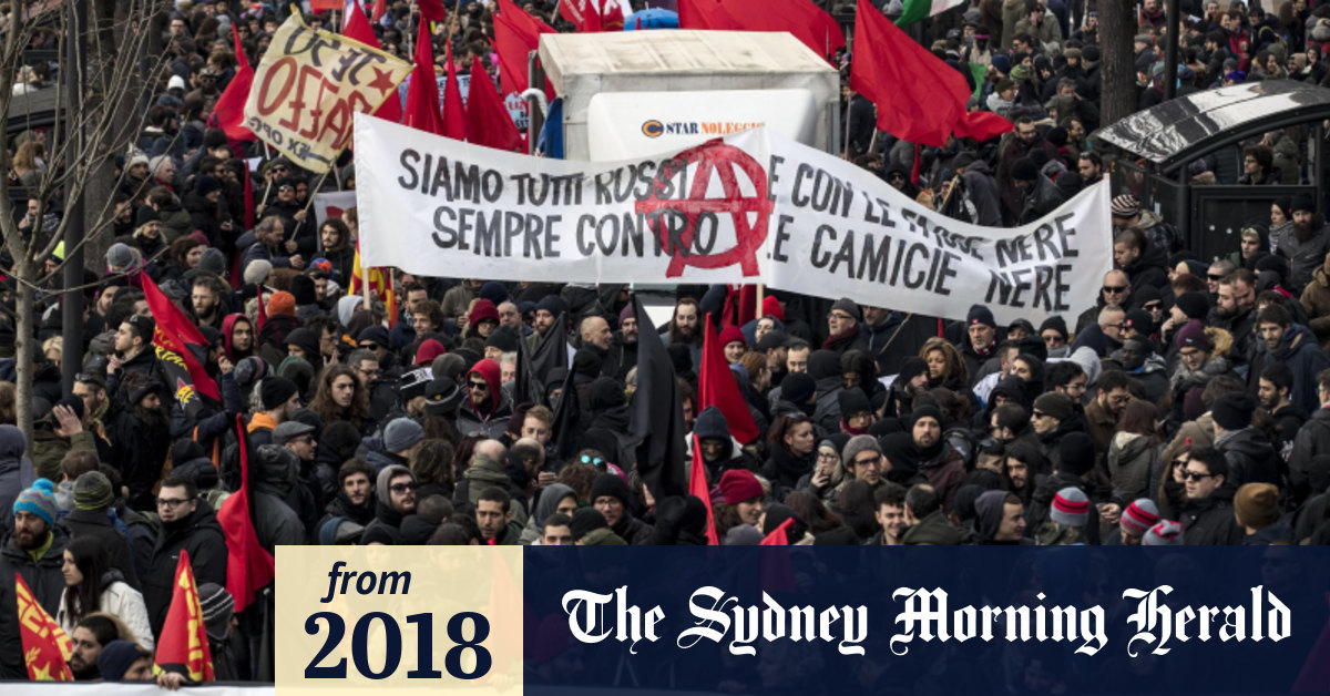 Italians march against racism after shooting spree against migrants