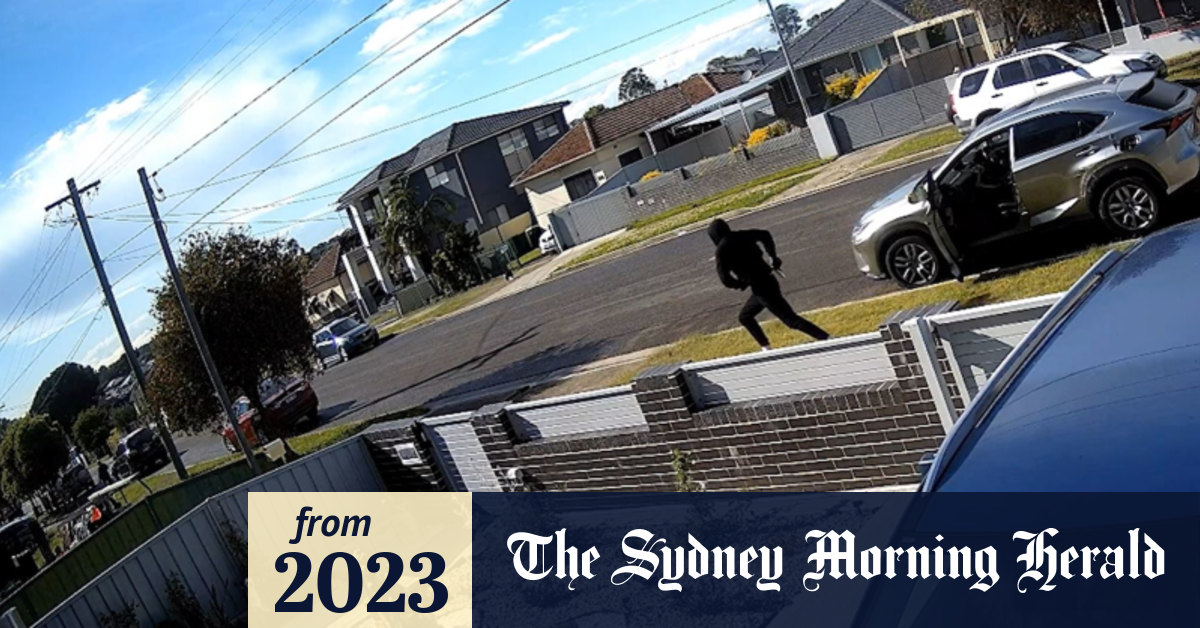 Guildford shooting: NSW Police release CCTV footage of double execution ...