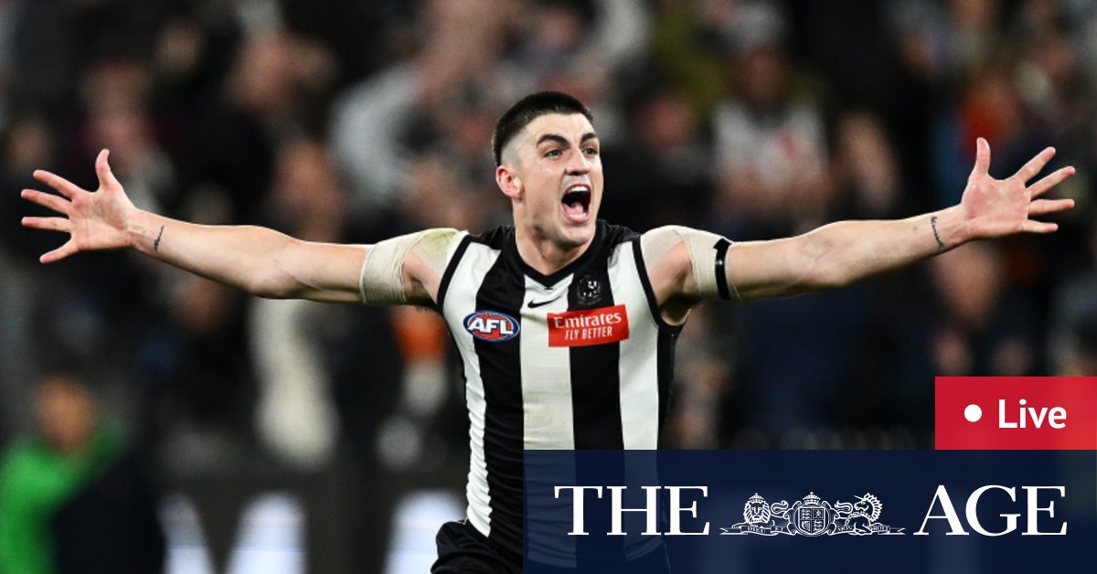Afl Finals 2023 Live Updates Collingwood Magpies V Gws Giants Results