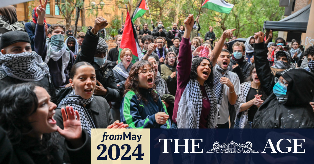 Melbourne University protests: More warnings but no action against ...