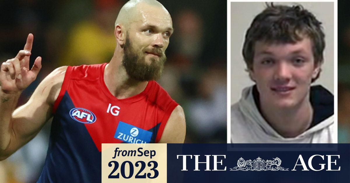 AFL Finals 2023: Max Gawn’s draft video shows a portrait of the artist ...