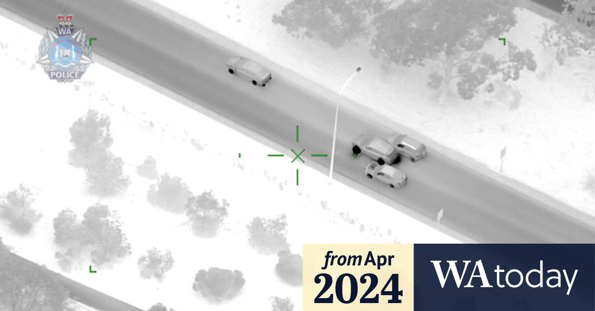 WA Police car chase through Perth: New vision shows close calls