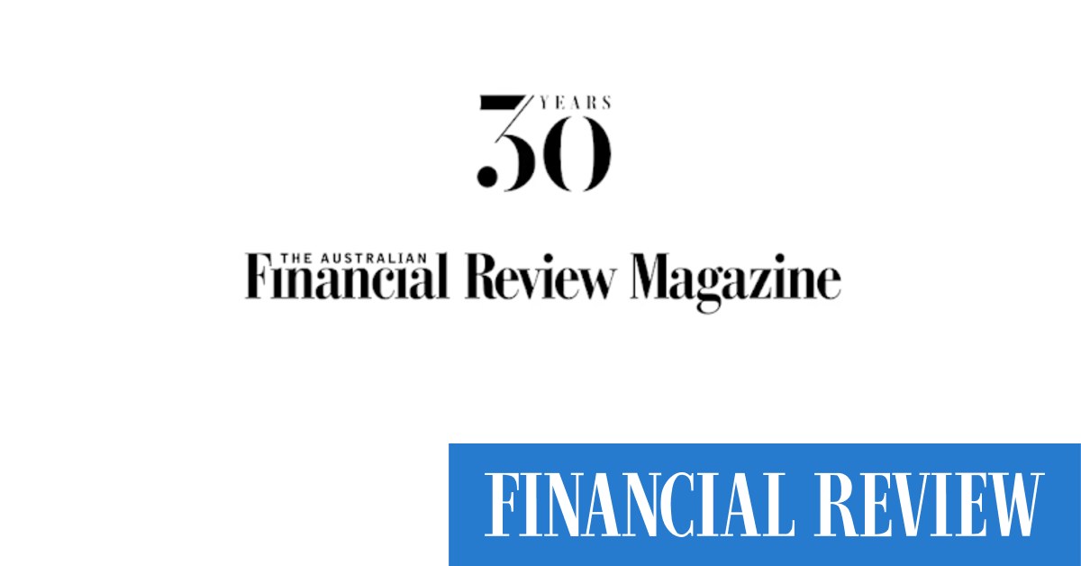 We look back through 30 years of AFR Magazine