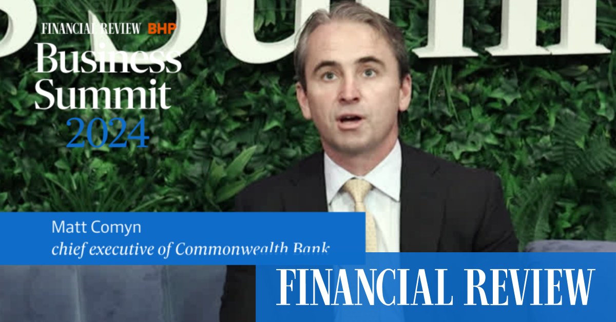 Matt Comyn takes aim at tech giants