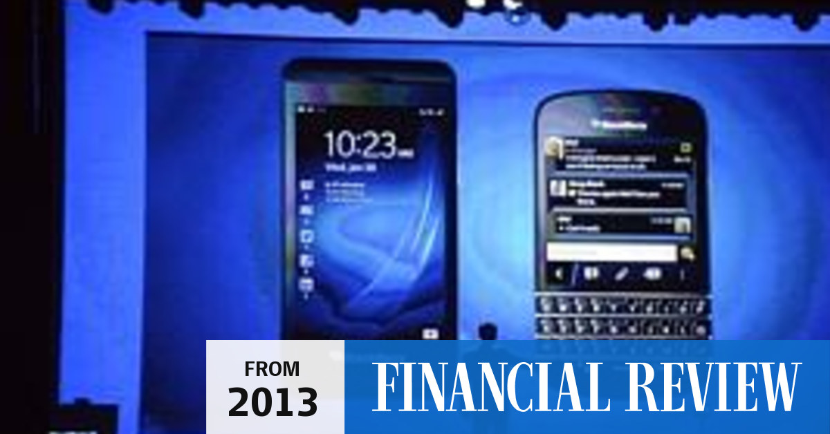BlackBerry sees corner, turns wheel