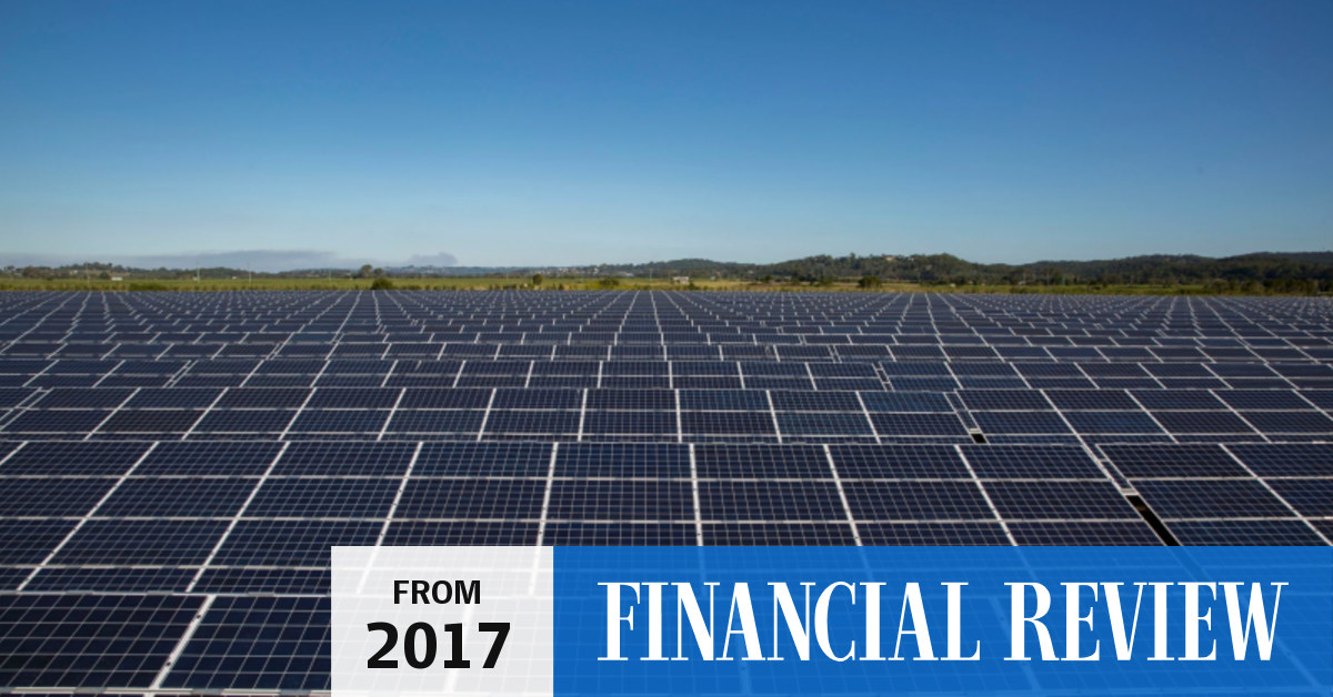 Equis Energy to build Australia's largest solar project