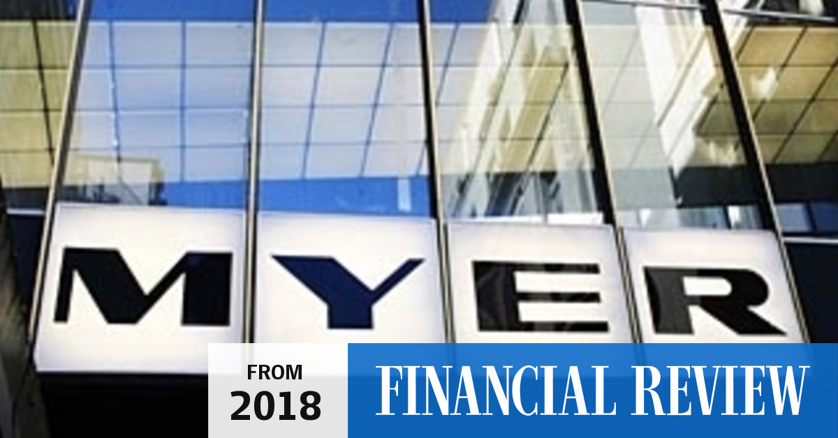 Myer appoints Allan Winstanley as chief merchandise officer