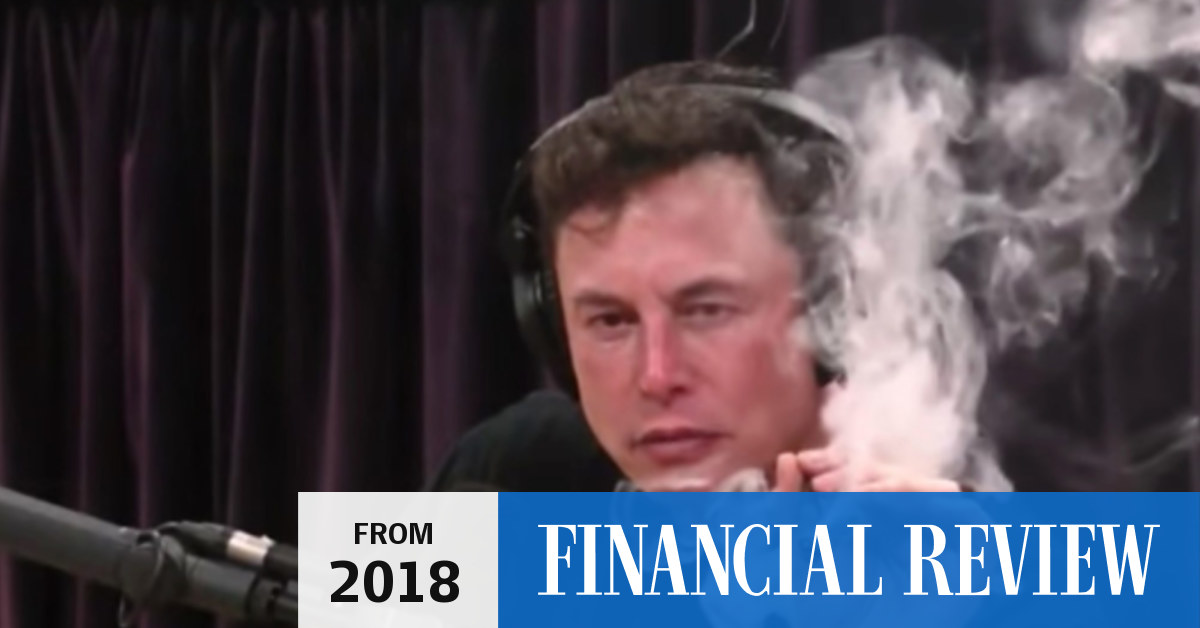 Elon Musk's decision to smoke pot in public shows he's dazed and confused