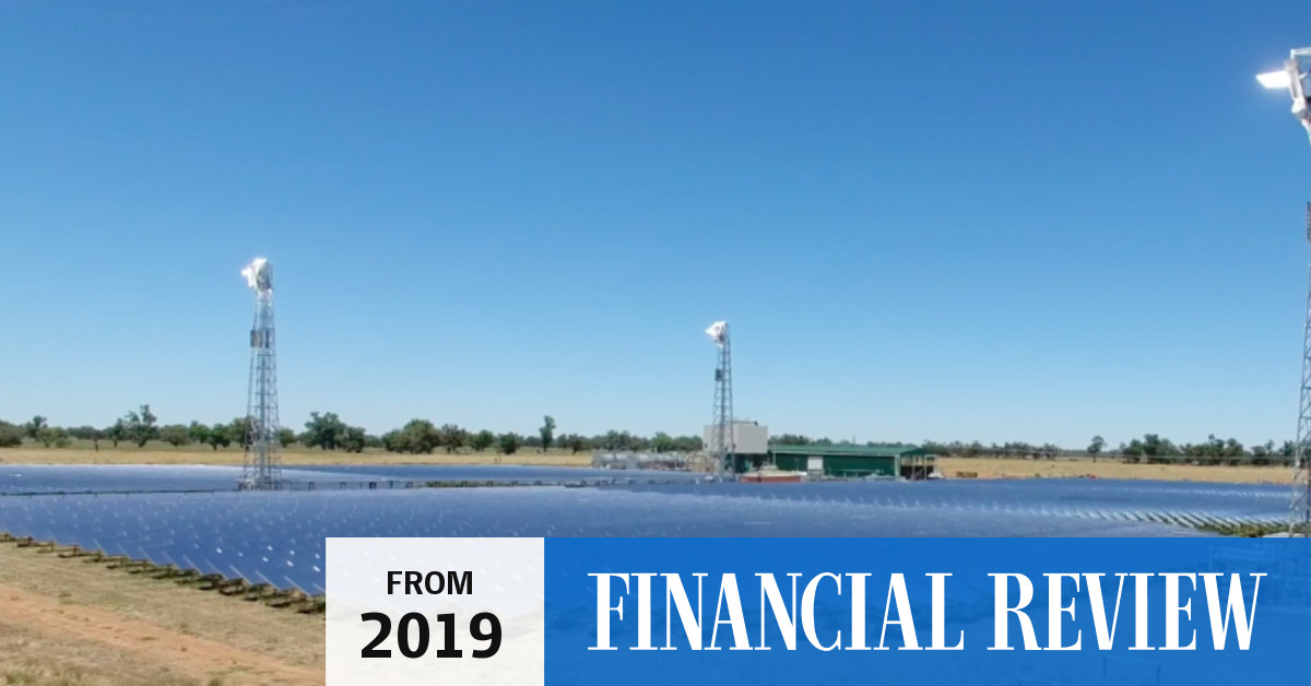 Vast Solar in $75m raising as it advances $240m solar thermal plant