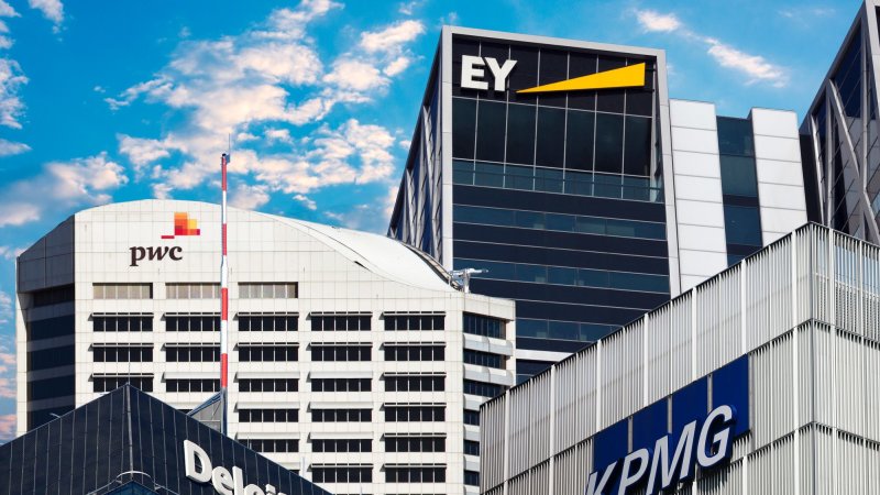 Deloitte, EY, KPMG and PwC bigger than ever