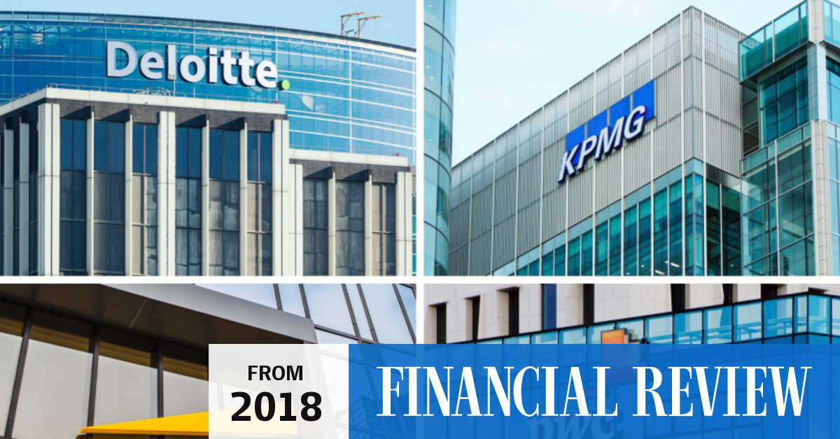 Deloitte, EY, KPMG and PwC face 'existential threats'