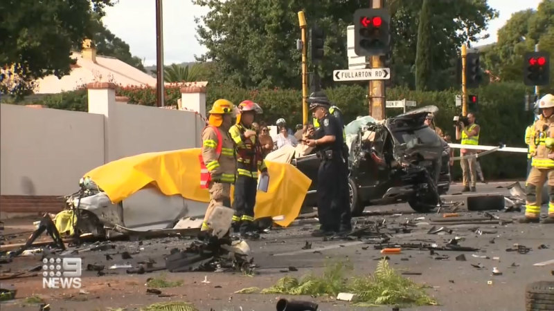 Video: Senior public official killed in Adelaide car crash