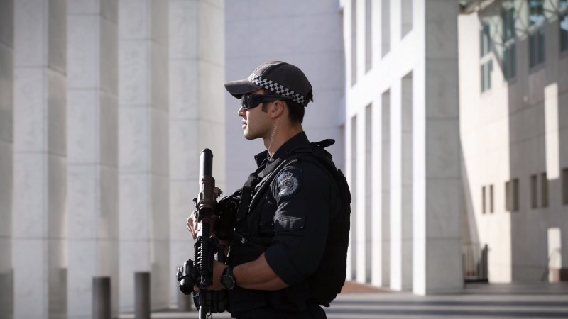 Armed federal police to patrol press gallery in Parliament security ...