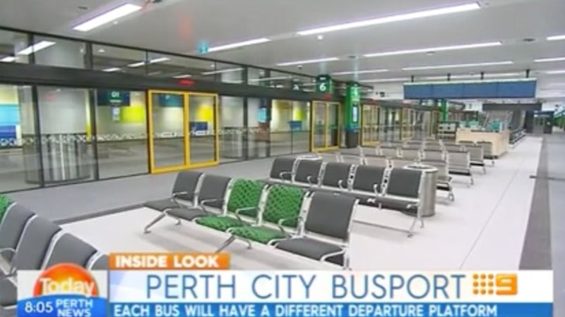 Video: First look Perth's underground Busport