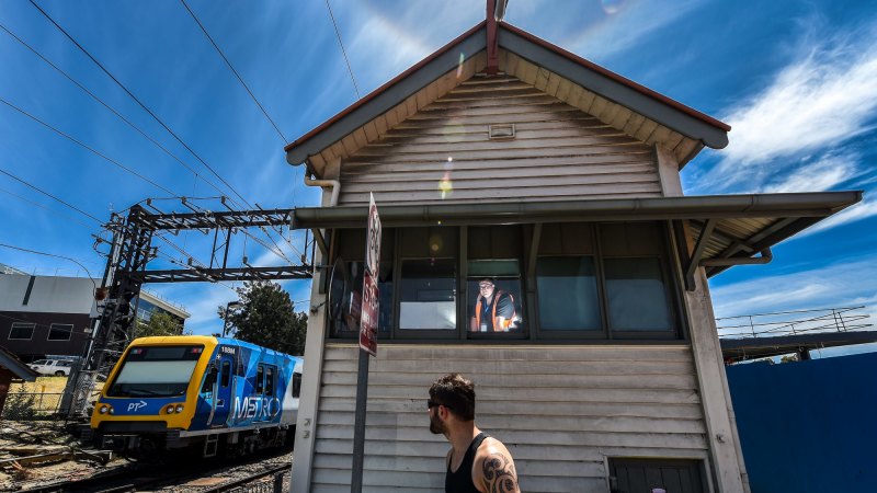 End of the line for old railway signal box