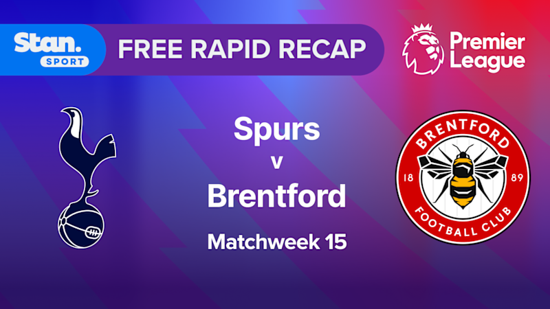 Video: Rapid Recap | MW15: Spurs vs Brentford