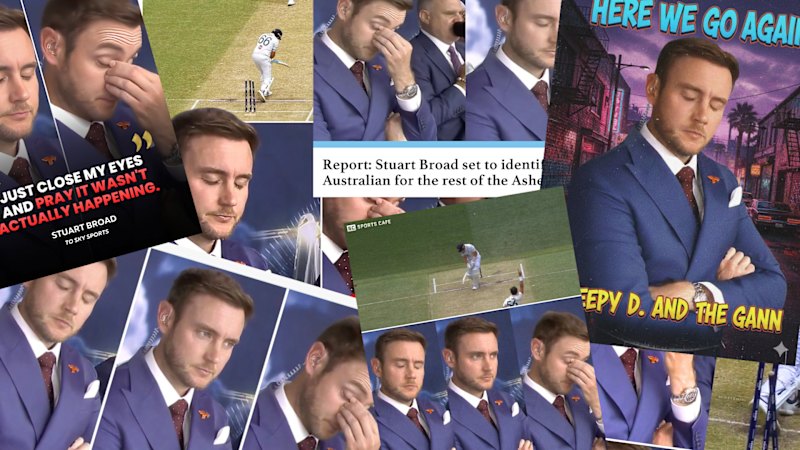 Video: Stuart Broad becomes a viral meme - all for being honest