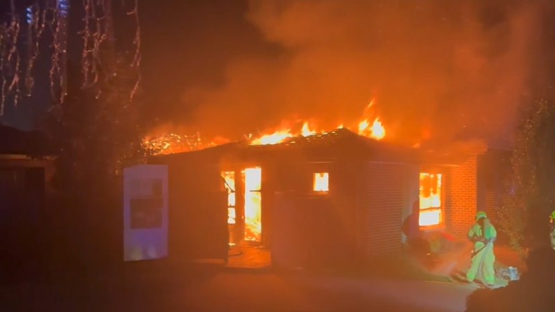 Video: One dead, two injured after house fire in Sydney’s south-west