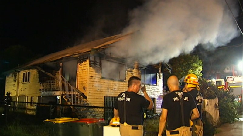 Video: Resident missing after house fire in Brisbane
