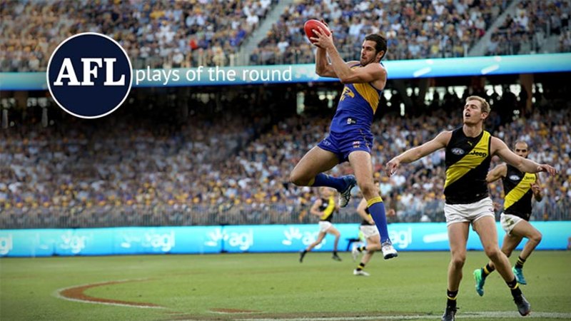 Video: AFL plays of round 09