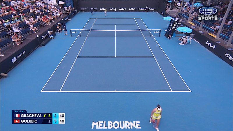 Video: Australian Open Highlights: Varvara Gracheva vs Viktorija Golubic