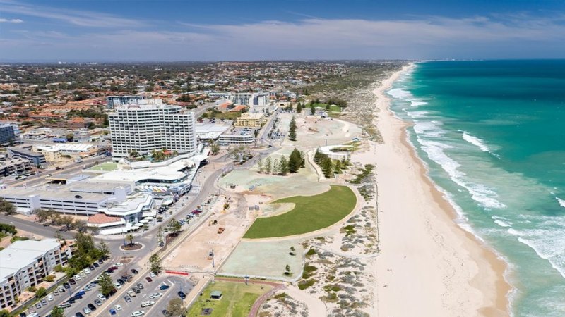 High hopes for Scarborough Beach foreshore following official opening