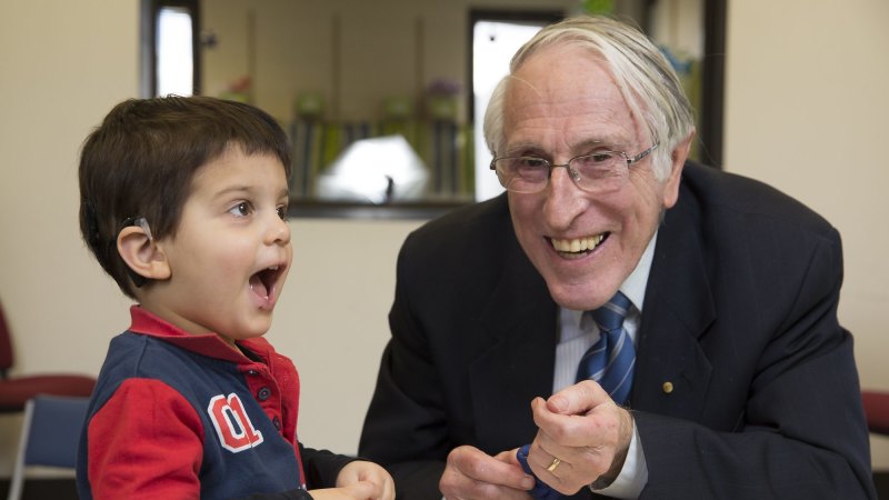 Bionic ear inventor Graeme Clark 'excited' about new project
