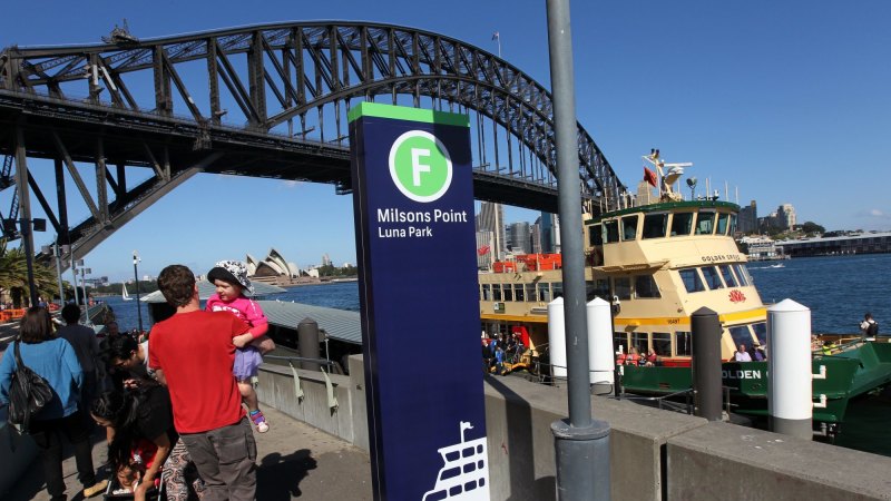 Six years after last revamp, Milsons Point wharf undergoes another makeover