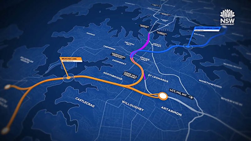 Video: Western Harbour Tunnel and Beaches Link overview