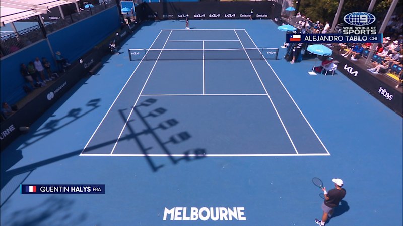 Video: Australian Open Highlights: Quentin Halys vs Alejandro Tabilo