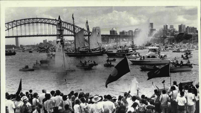 30 years on: Pomp and protest as Sydney celebrates the Bicentenary