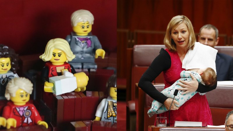 Inside the stunning and hilarious LEGO Parliament House replica