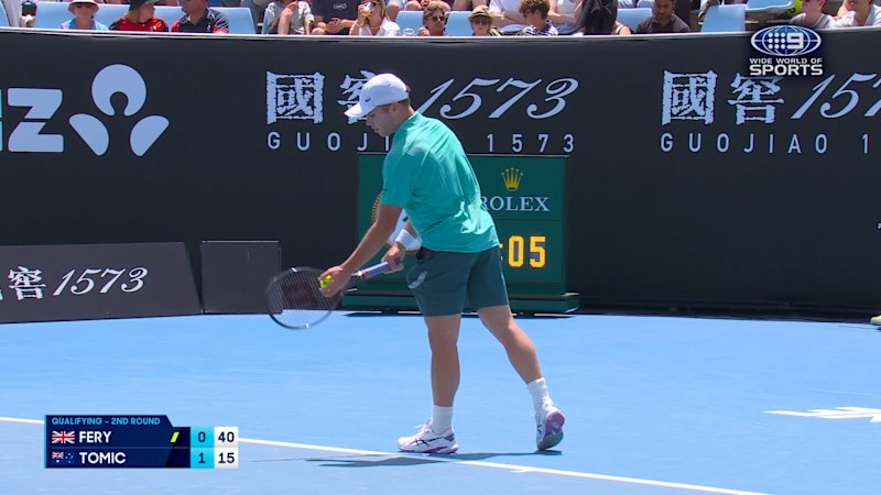Video: 2026 Australian Open Qualifying Highlights: Arthur Fery v ...