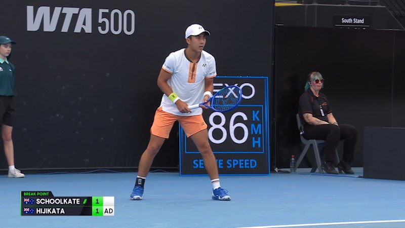 Video: Hijikata breaks fellow Aussie immediately