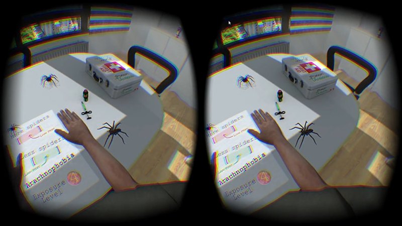 Video: Virtual reality to treat phobias