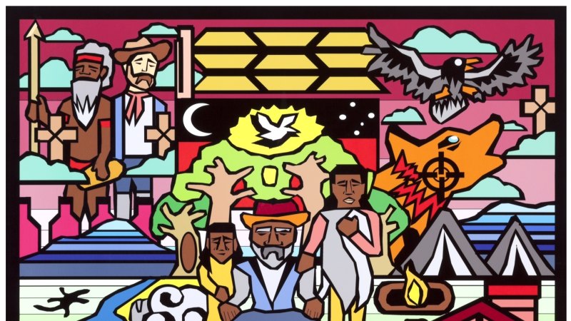 Indigenous art awards: Josh Muir overcomes addiction and depression to ...