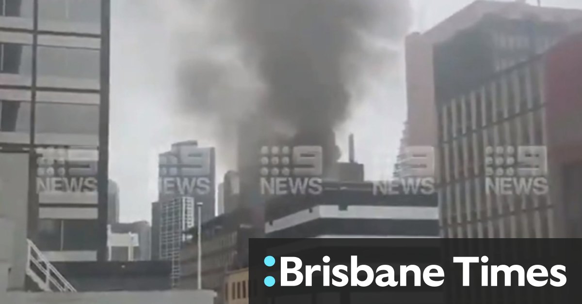 Video: Fire breaks out in Melbourne CBD