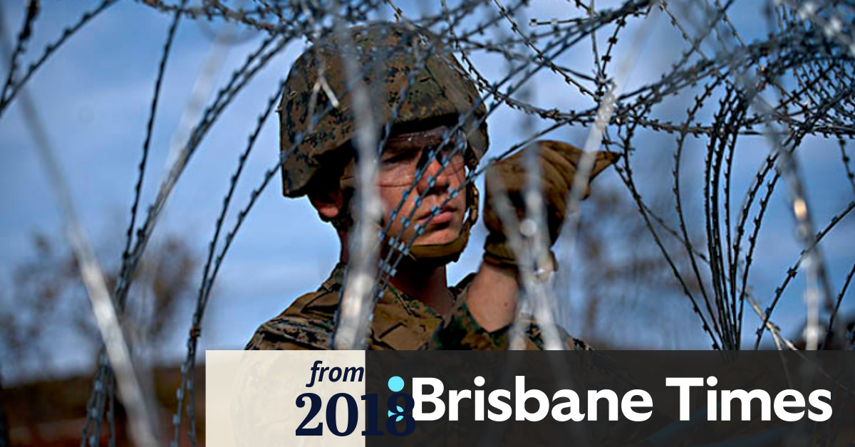 Video: Tension and frustration at the US-Mexico border