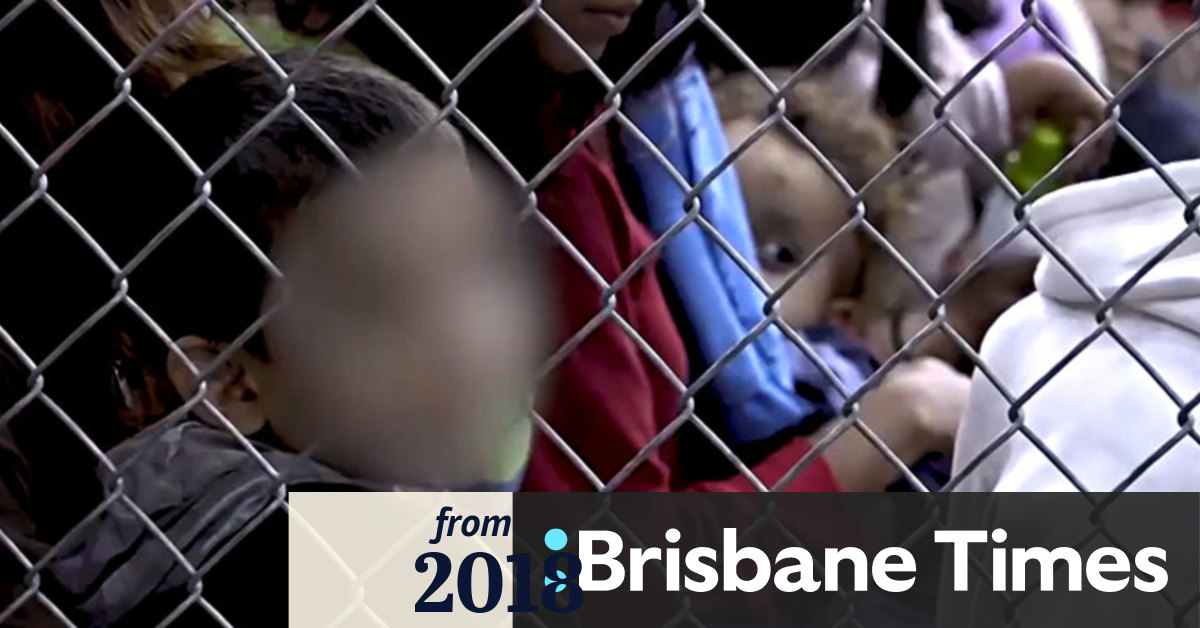 Video: Hundreds of immigrant children wait in cages