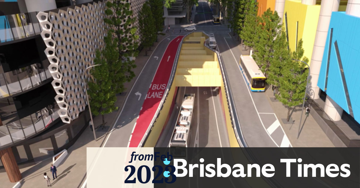Video: Brisbane Metro tunnel starts to take shape under the CBD