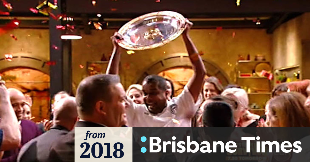 Video: Sashi Cheliah crowned 2018 MasterChef winner