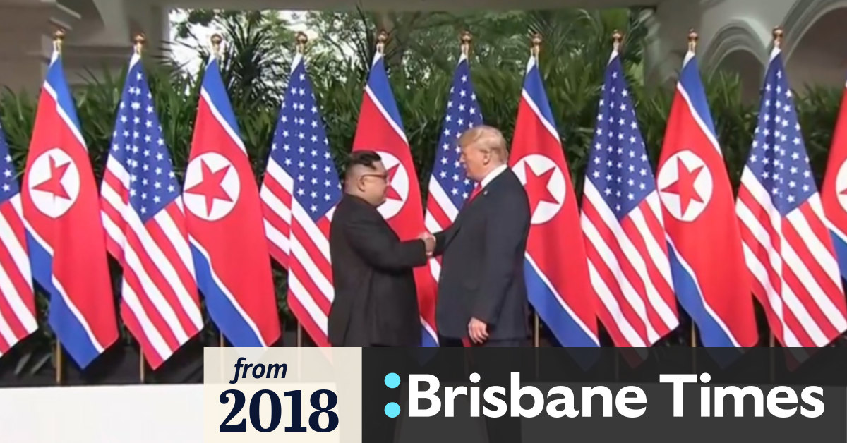 Video: The two leaders meet