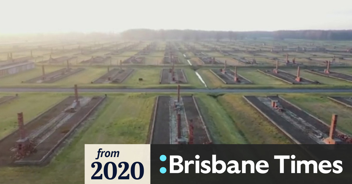 Video: An aerial view of Auschwitz-Birkenau
