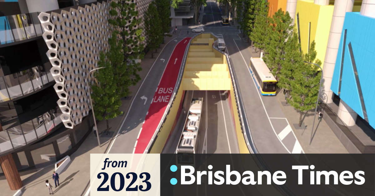 Video: Brisbane Metro tunnel starts to take shape under the CBD