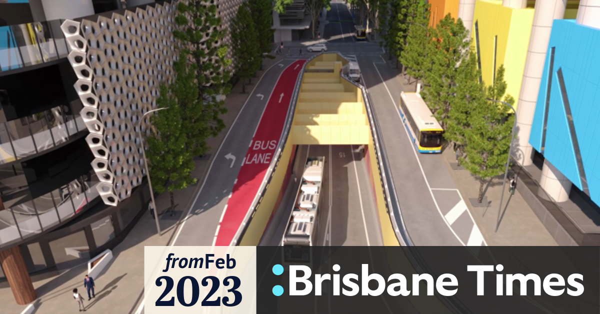 Video: Brisbane Metro tunnel starts to take shape under the CBD