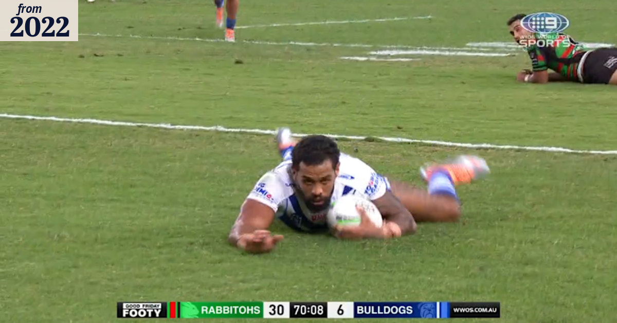 Video: Fox gets his first Bulldogs try