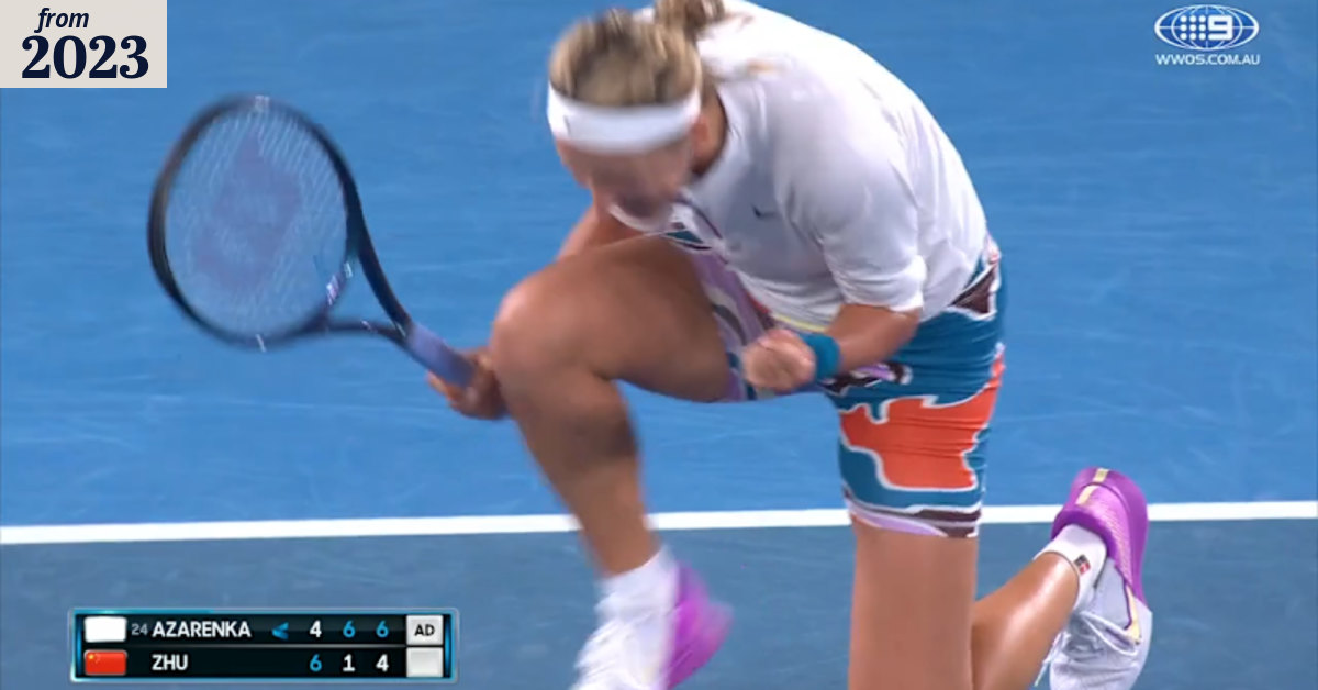 Video: Two-time champ wins it in style