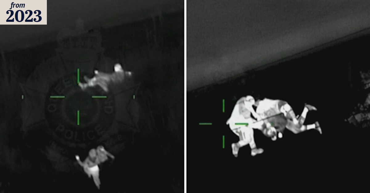 Video: Police chopper monitoring Queensland property crime