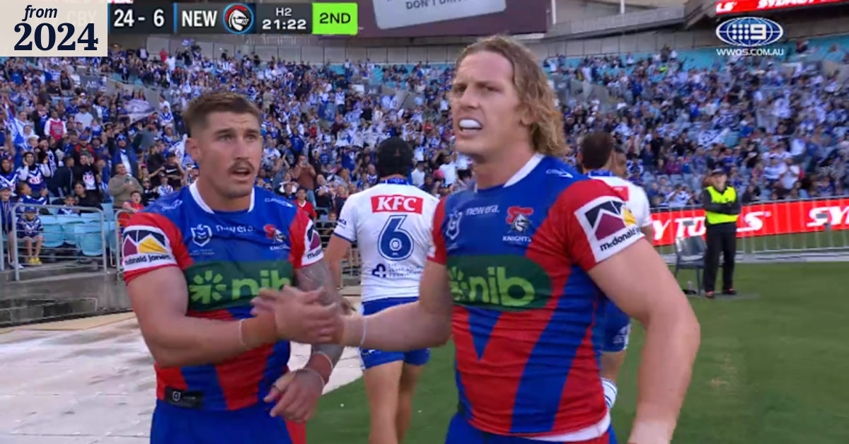 Video: NRL Highlights: Bulldogs v Knights - Round 7